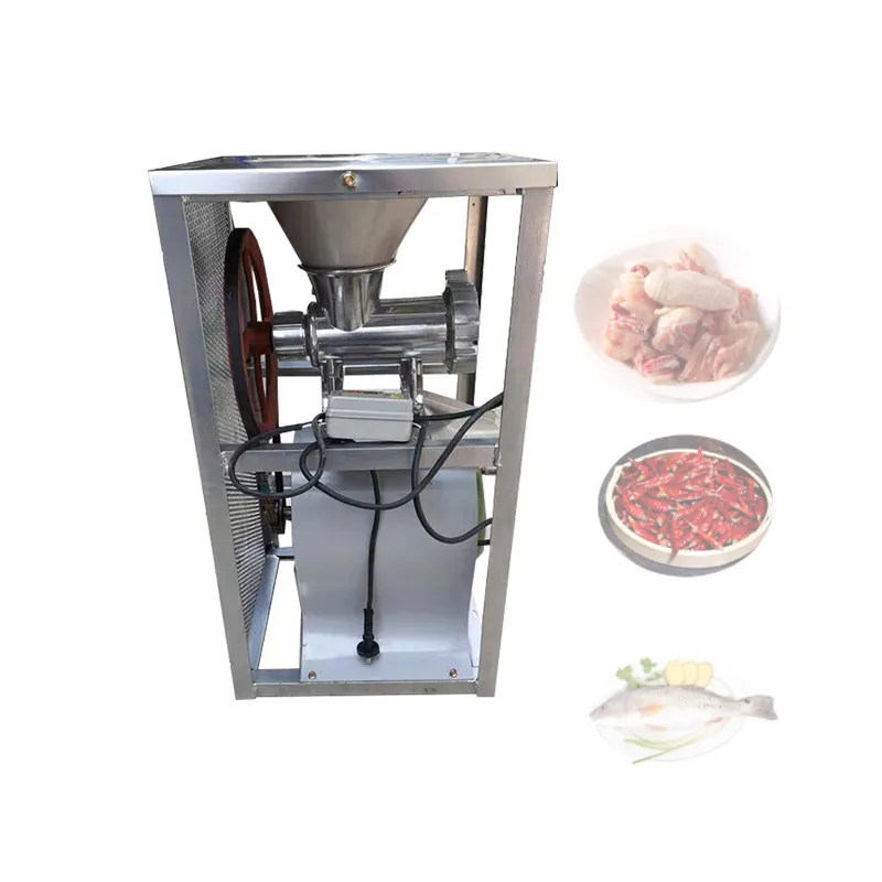 Electric Meat Grinder Machine 2.2KW Commercial Vegetable Mincer Chicken ...