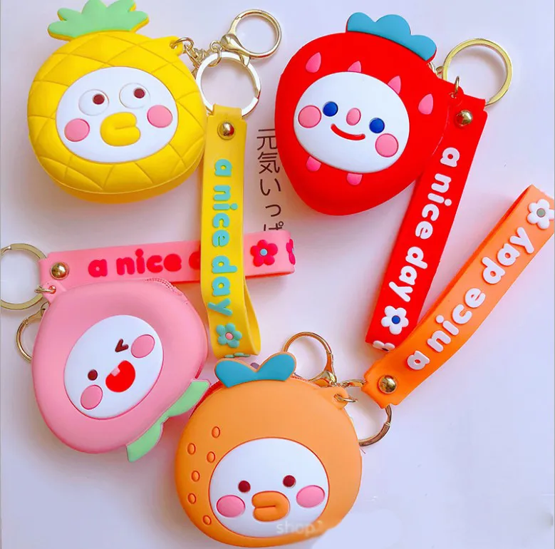 DHgate.com:Fruity Pop It Purse: Cute Silicone Coin Bag Keychain for ...