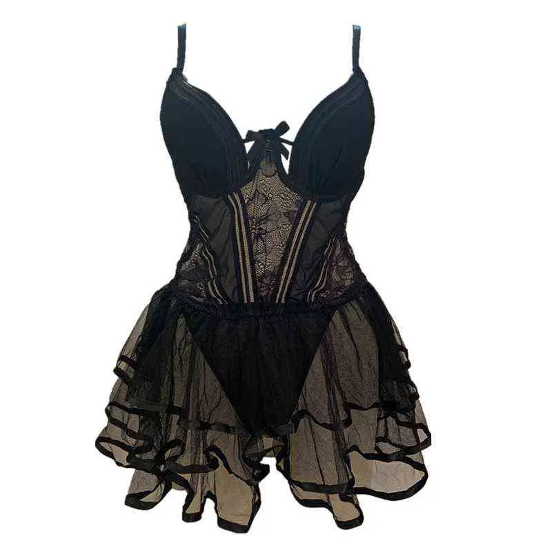 NXY Women Lace Bustiers & Corsets Low Bosom Mini Corset Push Up ...