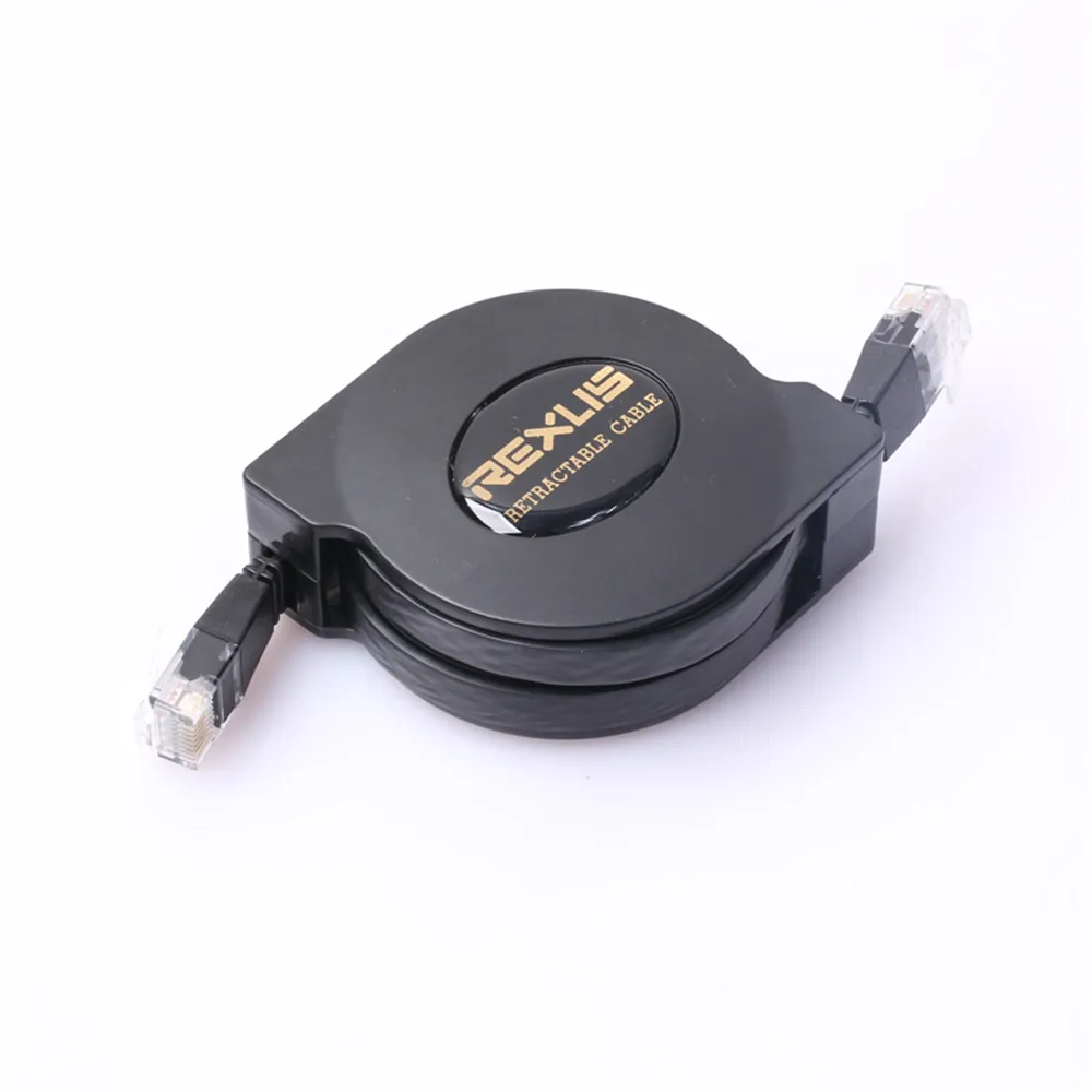 DHgate.com:[2024] 1m/2m Retractable Flat CAT6 Ethernet Network Patch ...