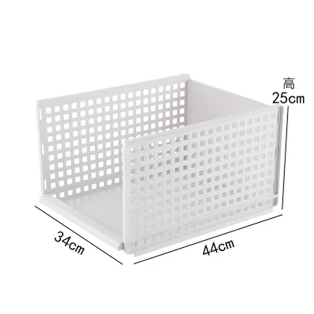 Stackable Wardrobe Stackable Closet Organizer Racks Organizers Basket ...