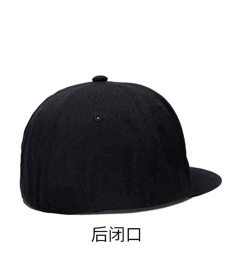 Full Closed Cap Skateboard Hat For Men And Women Big Size Adjustable ...