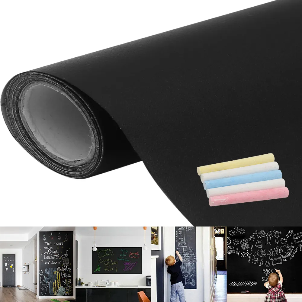 200*60CM Chalkboard Self Adhesive Blackboard Wall... From Kong09, $11. ...