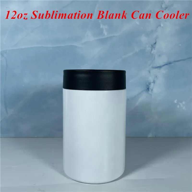 DHgate.com:Sublimation Can Coolers 12oz, Stainless Steel Seamless Beer ...