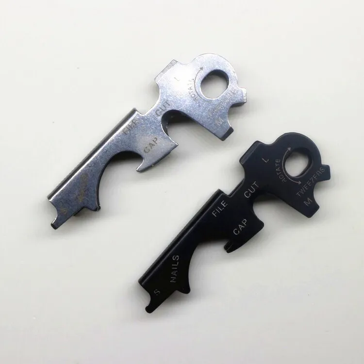 Multi Functional Stainless Steel Key Chain With Hang Buckle Ideal For ...