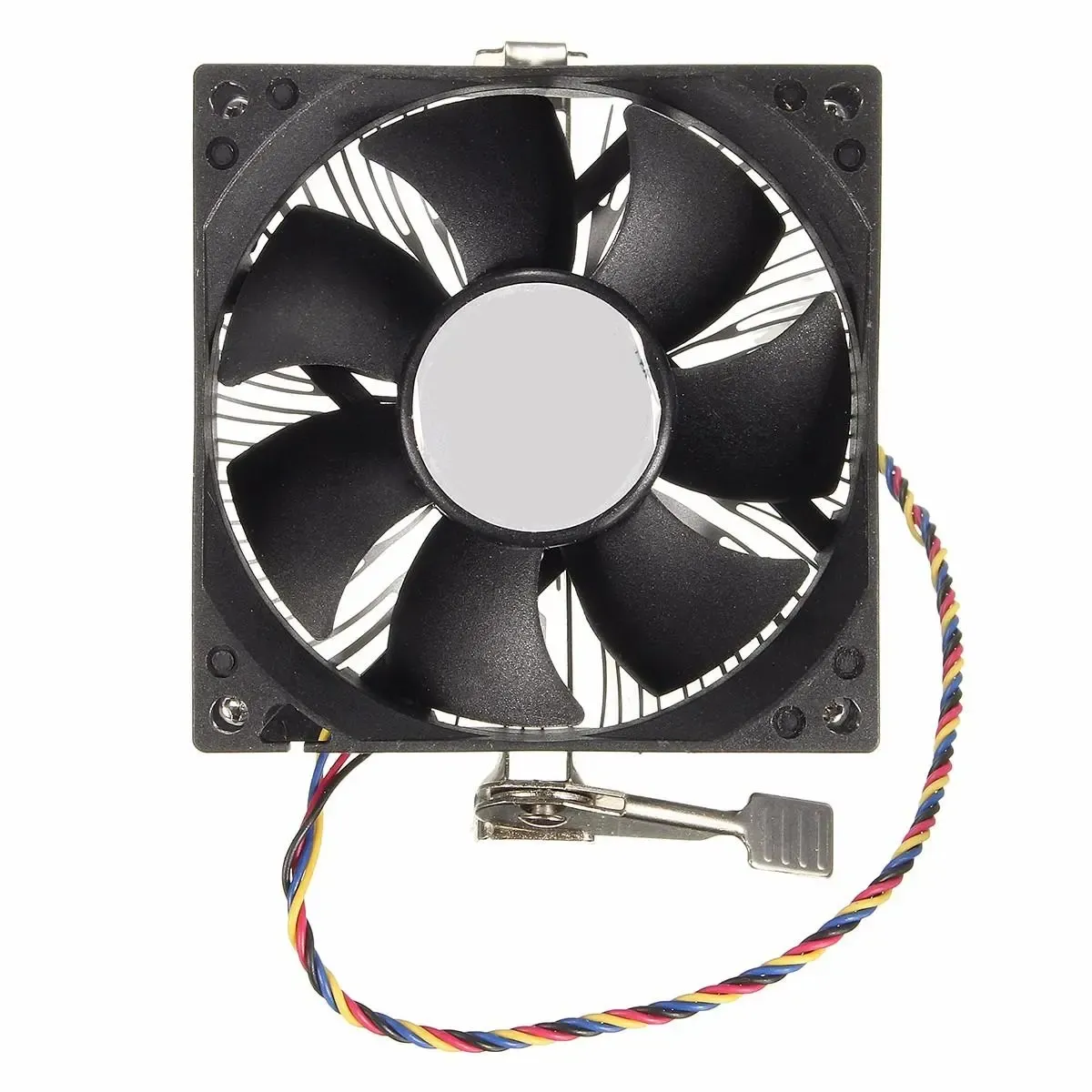 Aluminium 4PIN 12V Socket PWM 7 Screwfix Fan CPU Cooler With AMD Copper ...
