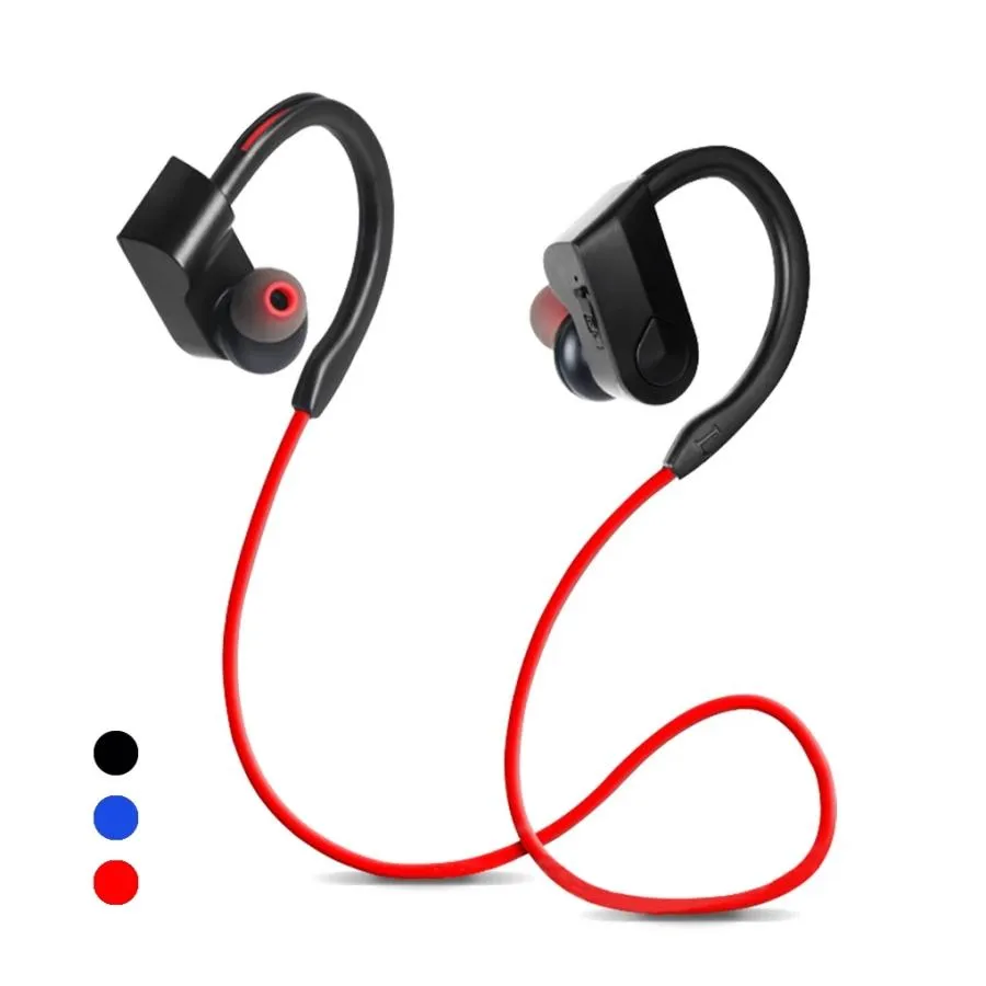 K98 Waterproof Shock Bass Stereo Earloop Workout Headphones Handsfree ...