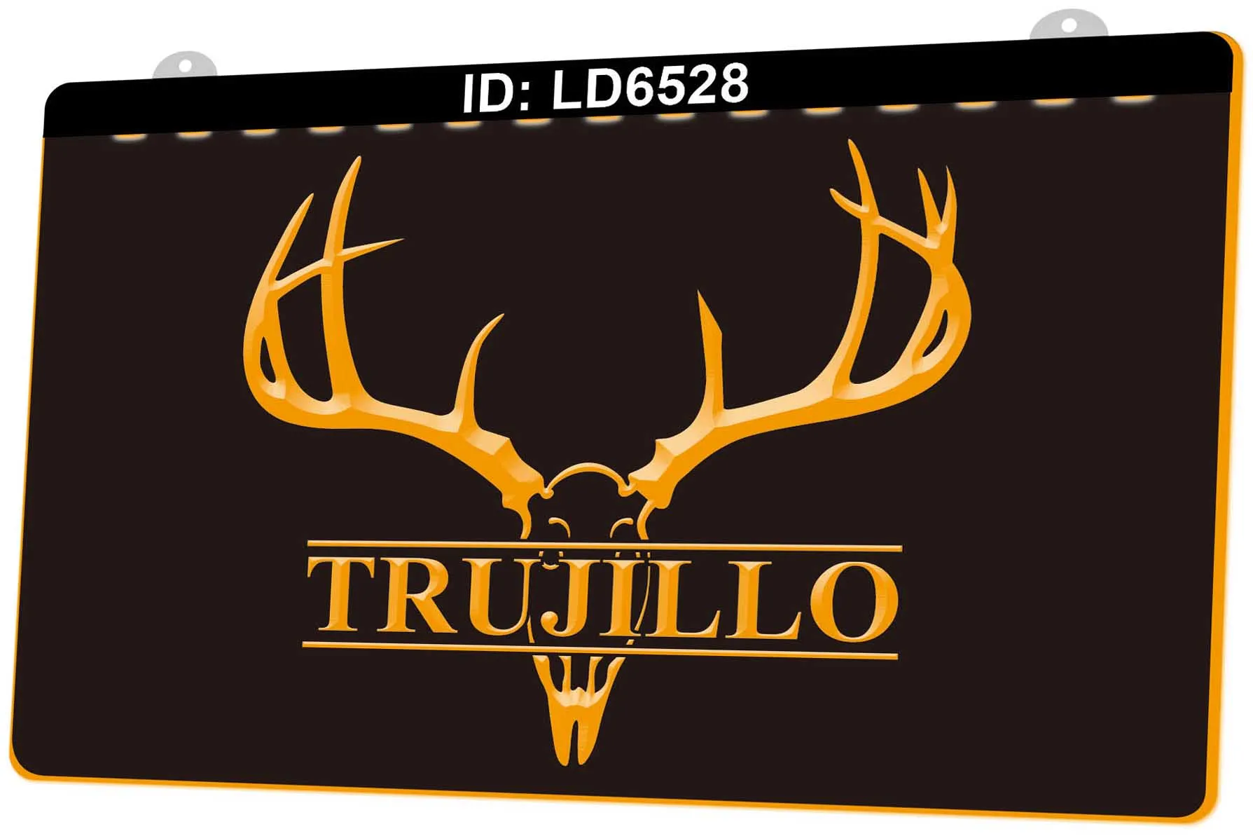 LD6528 Deer Bucks Hunting 3D Engraving LED Light Sign Wholesale Retail ...