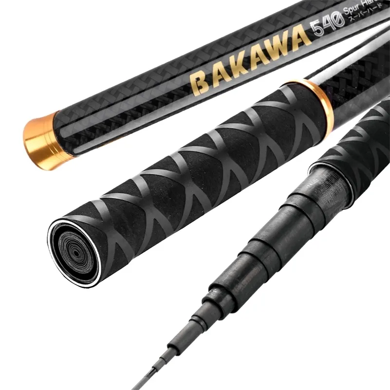Ultra-Compact Carbon Fiber Telescopic Carp Fishing Rod: Portable Travel ...
