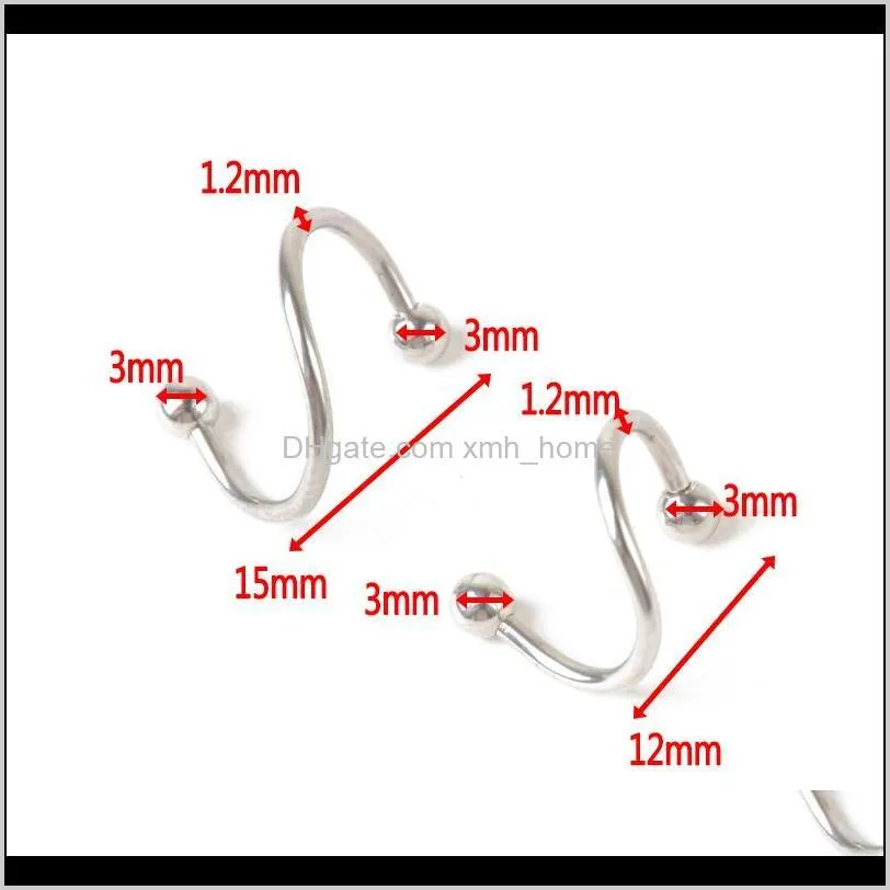 DHgate.com:Mix Styles Body Piercing Jewelry - 120Pcs Stainless Steel ...