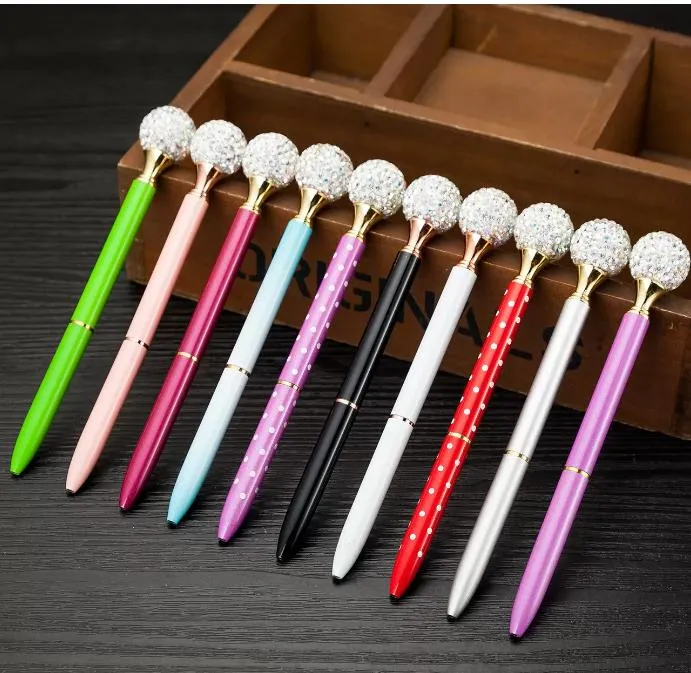 Wholesale Crystal Diamond Ballpoint Pen Fashionable Bling Design For ...