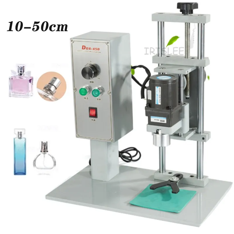 Round Electric Capping Machine For 10 50mm Diameter Plastic Pump ...