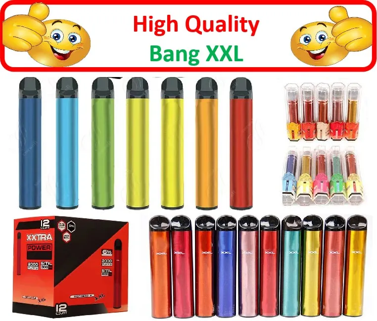 Bang Vape Disposable Puff 2000 800mah Colors Total Xxl Xxl In Stock Pen