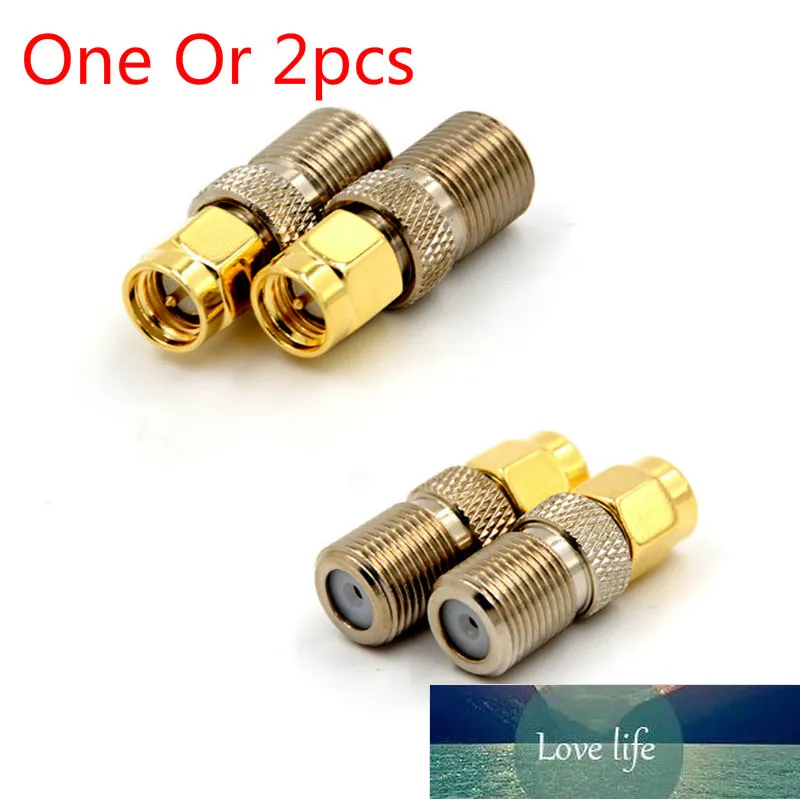 One Or F Type Female Jack To SMA Male Plug Straight RF Coaxial Adapter ...