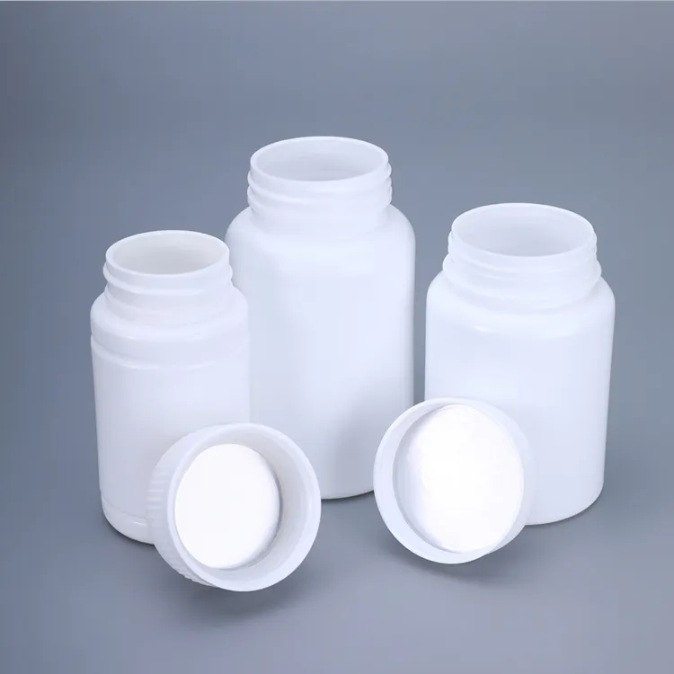 Mini Pill Container Small Round 20ML Medicine Pill Bottle, HDPE Capsule ...