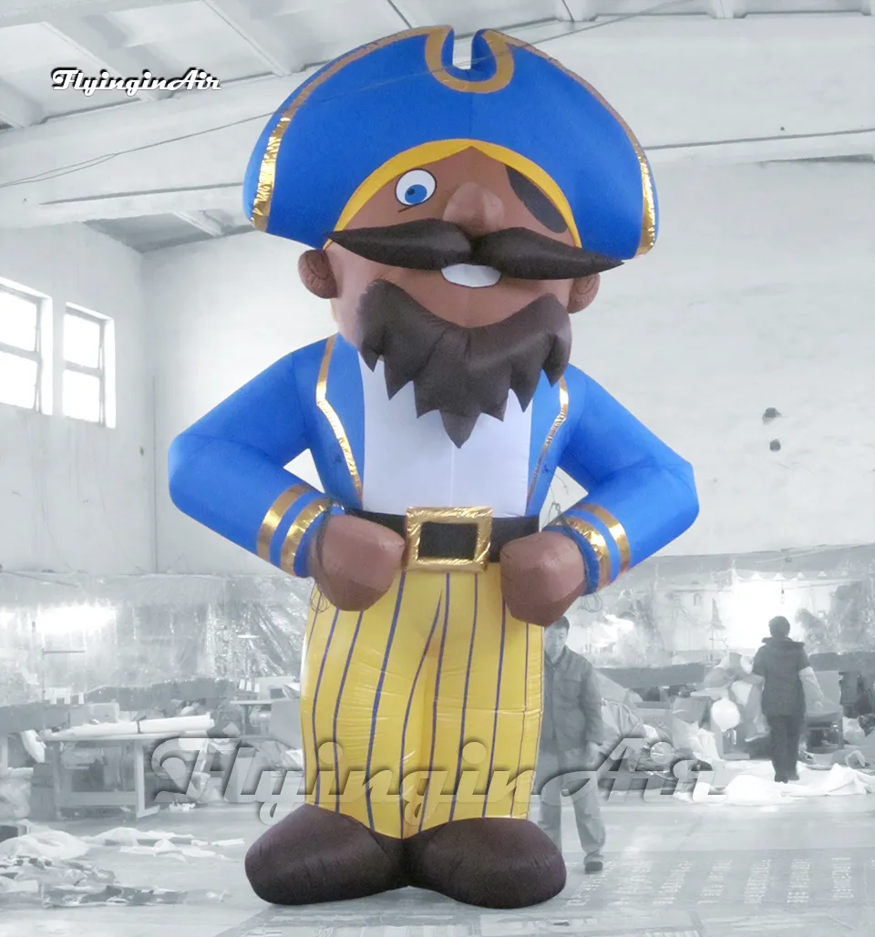 Giant Inflatable Costume: 6m Air Blown Pirate Captain Model For Outdoor ...