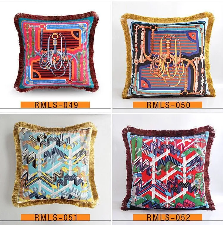 Luxury Pillowcases 20 Patterns Printed Cushion Covers 18x18in ...