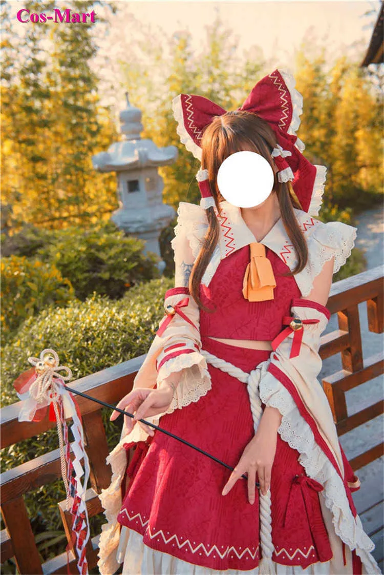♦ DHgate Game Touhou Project Hakurei Reimu Cosplay Costume ... For ...