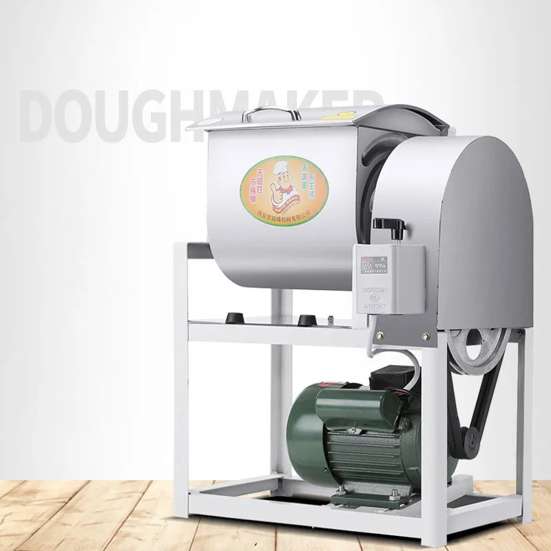 Stainless Steel 8kg Dough Mixer Electric Flour Kneading Machine 1500W ...