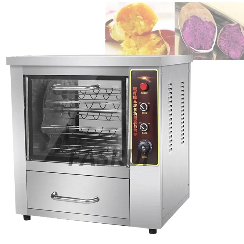 Commercial Vertical Electro-thermal Oven: Roast Chicken, Potatoes ...