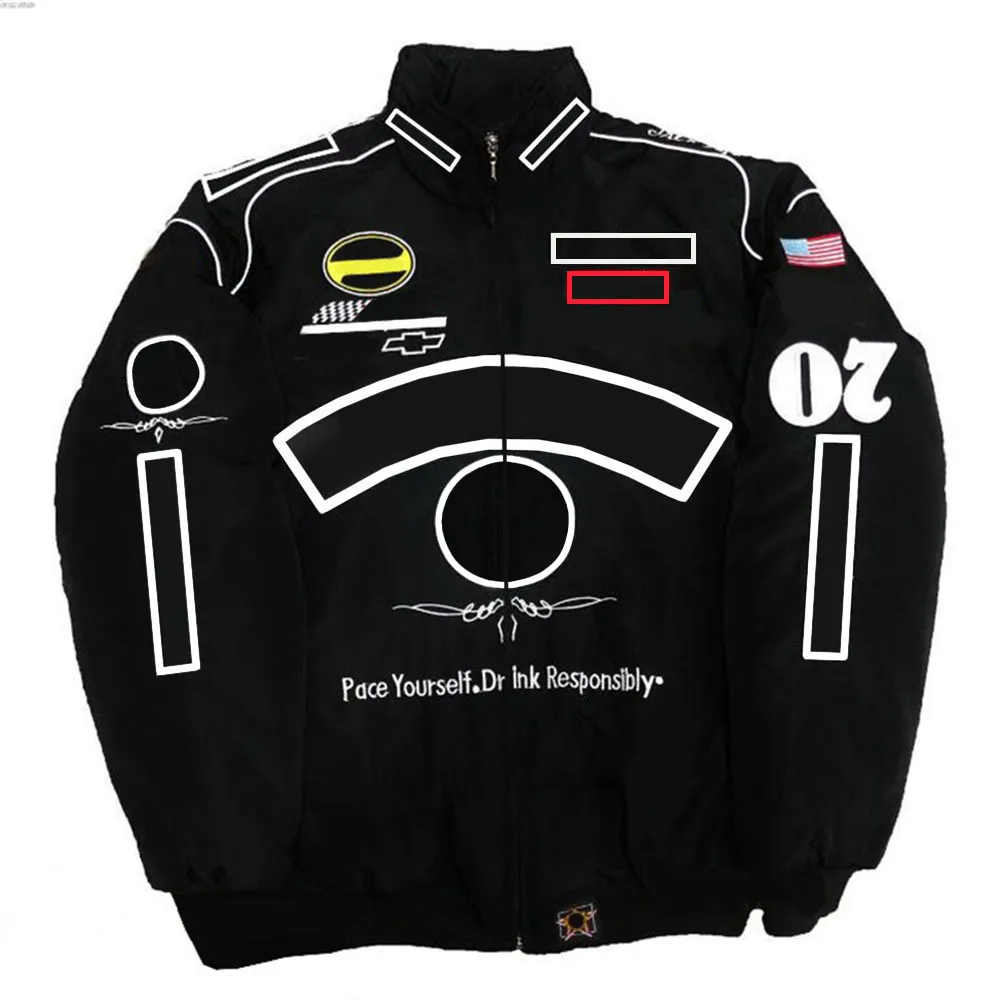 DHgate.com:Formula One Racing Style Jacket | Retro College Style Fall ...