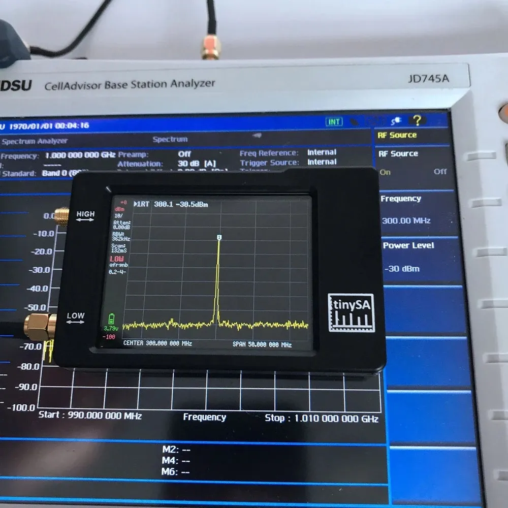 DHgate.com:Spectrum Analyzer, TinySA, 2.8" Touch Screen, 0.1MHz~960MHz ...