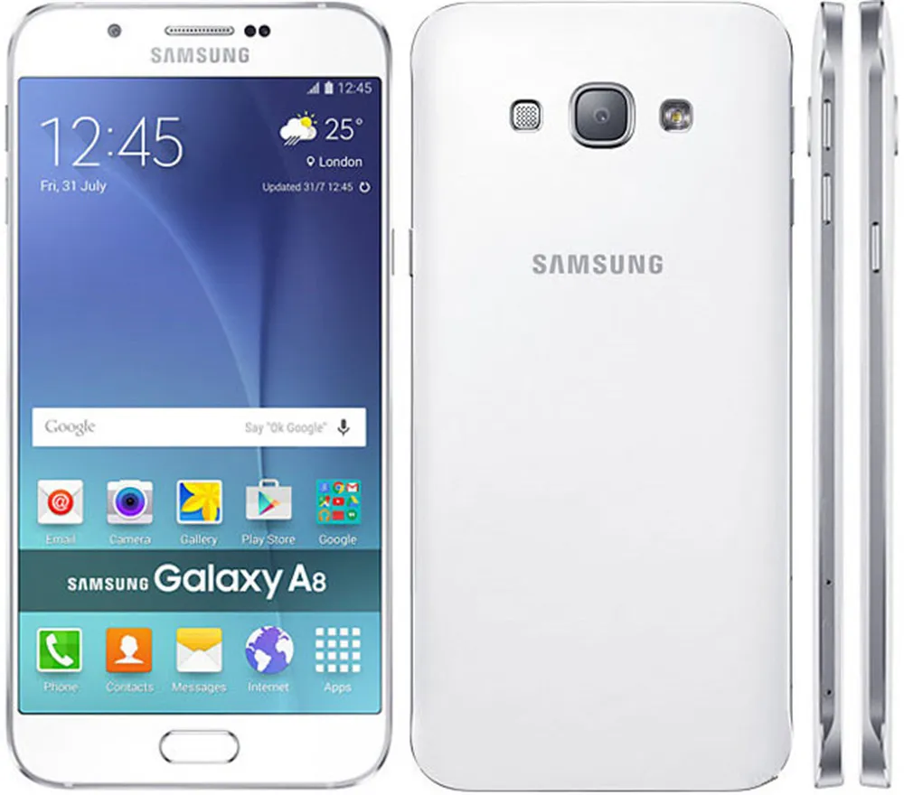Samsung Galaxy A8 Unlocked Cell Phone Octa Core, Dual SIM, 5.7 Display ...