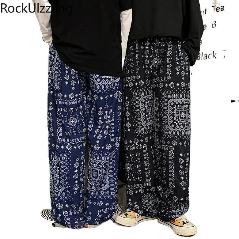 DHgate.com:Japanese-Style Harajuku Trousers: Bandana-Print Joggers for ...