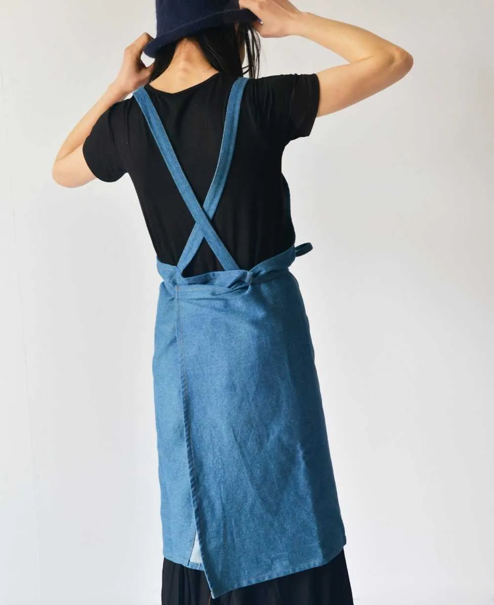 Denim kitchen apron for Kitchen, Restaurant, and Cowboy Cooking ...