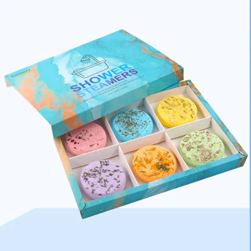 DHgate.com:6pcs/set Handmade Essential Oil Salt Dry wer Shower Steamer ...