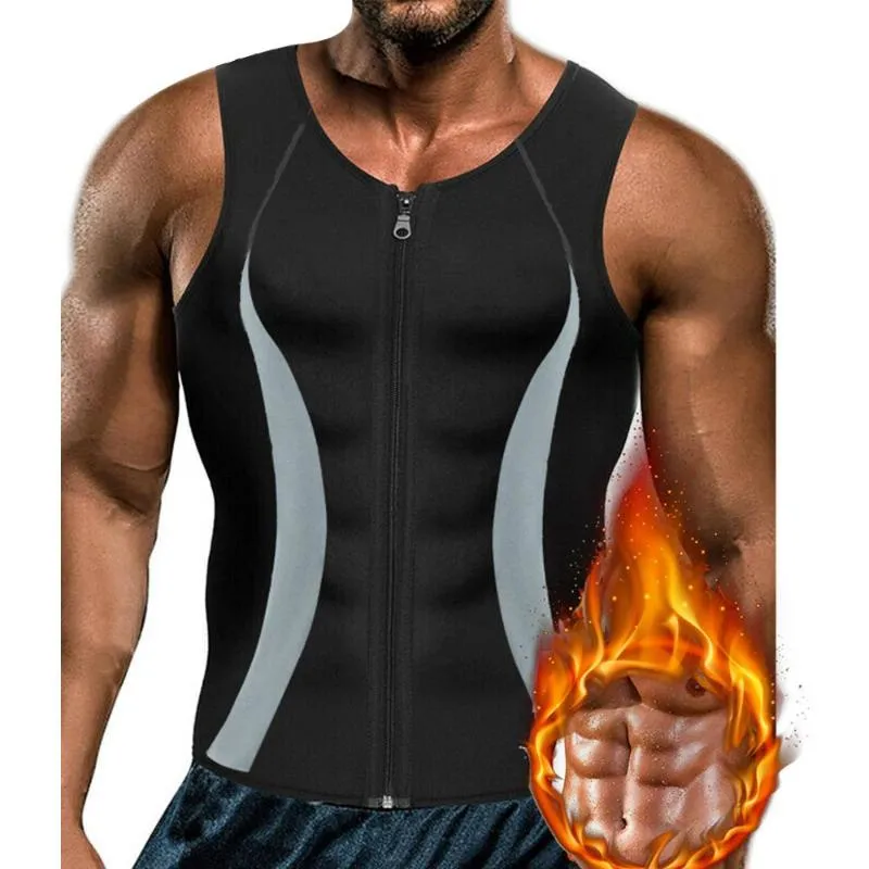 DHgate.com:Men's Body Shapers Men Slimming Shaper Zipper Black Chest ...