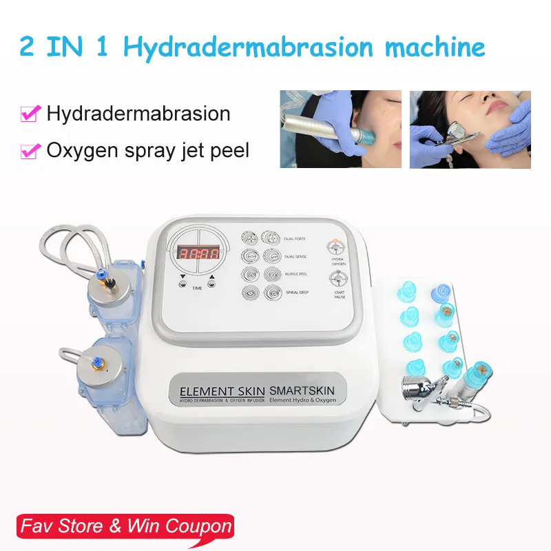 2 In 1 Hydro Dermabrasion Machine Skin Hydration Therapy Equipment For ...