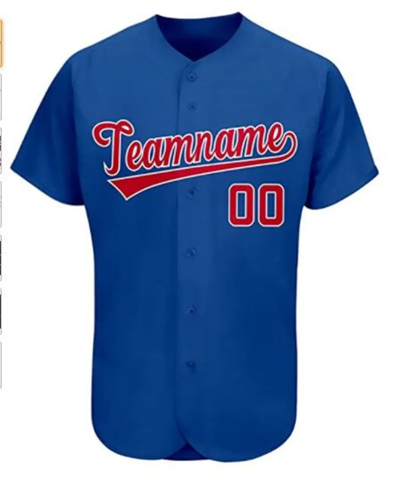 Custom Baseball Jersey: Personalized Stitched Team Uniform - Any Name ...