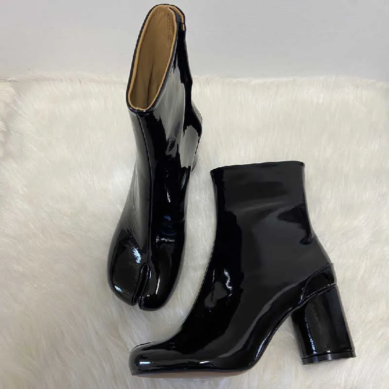 DHgate.com:Womens Real Leather Split Toe Ninja Tabi Boots DHgate.com:Womens Real Leather Split Toe Ninja Tabi Boots