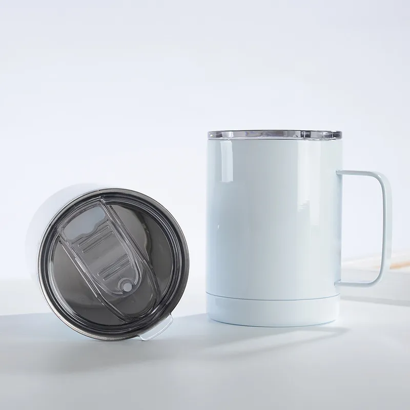10oz Sublimation Wine Tumbler Car Mug - Stainless Steel Coffee Cup ...