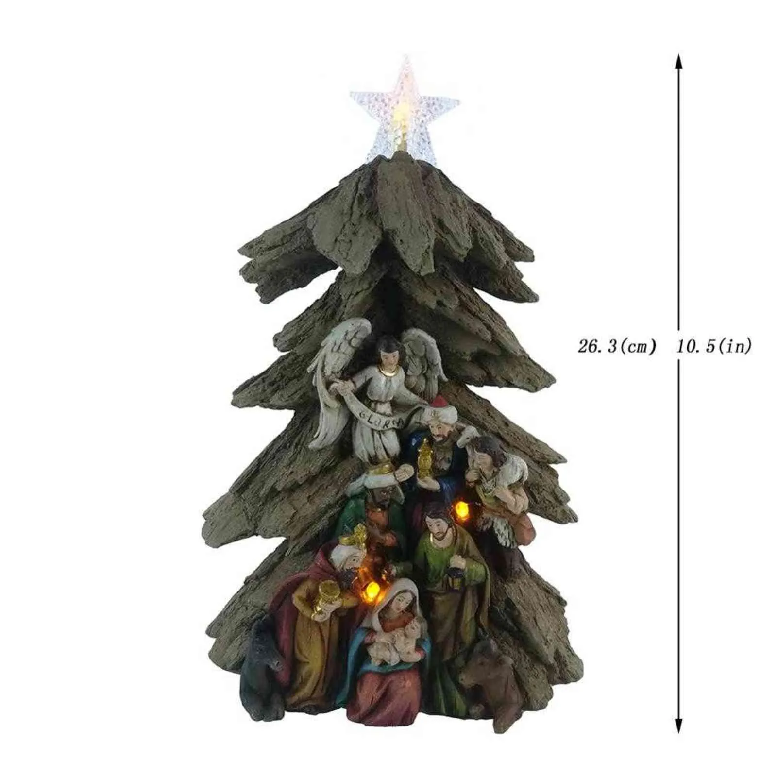 Large Nativity Set Nativity Products - Large Outdoor White Nativity ...