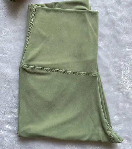 High Waist Lycra Yoga Leggings High Waist For Women Solid Color ...