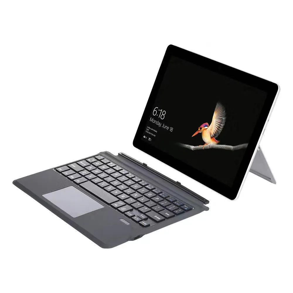 Surface Go 2 Keyboard: Magnetic Wireless Tablet Keyboard For Microsoft ...