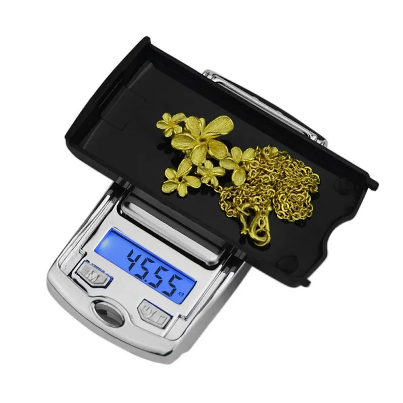 Mini LED Digital Pocket Scale 100g X 0.01g Precision Jewelry Gram ...
