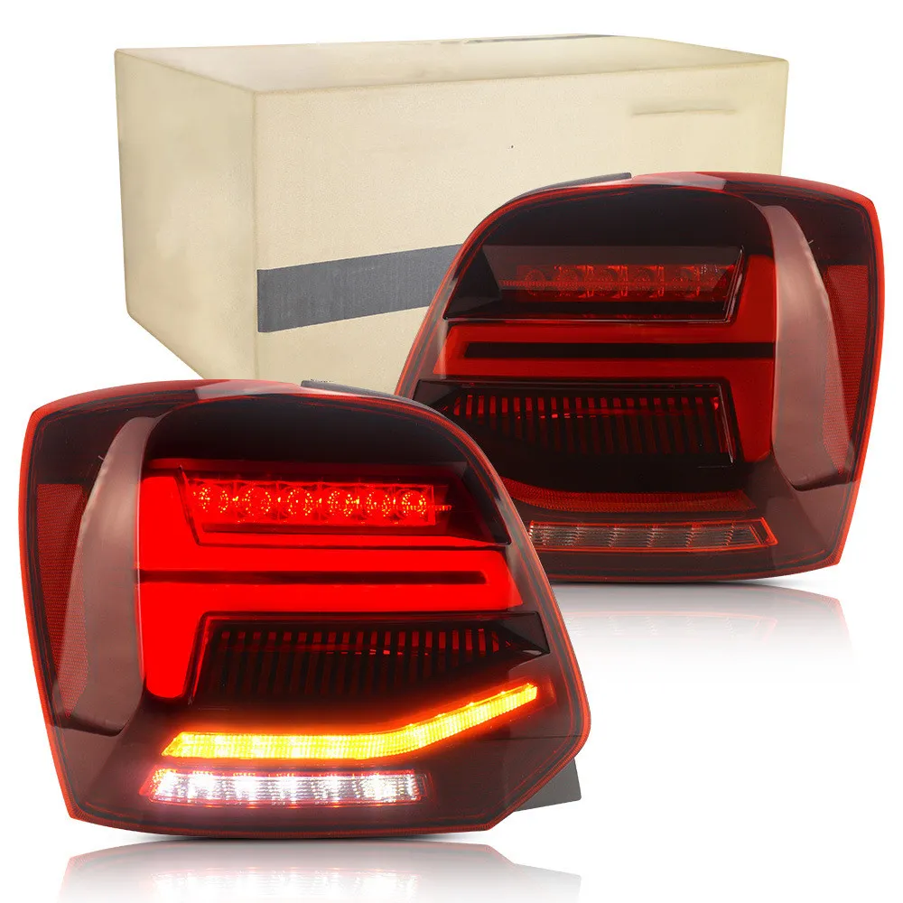 LED Led Trailer Tail Lights For VW Polo Vento 2011 2017 DRL, Reverse ...
