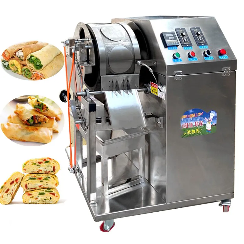 AutomaticTortilla Machine Wonton Spring Roll Skin Maker Crepe Tortilla ...
