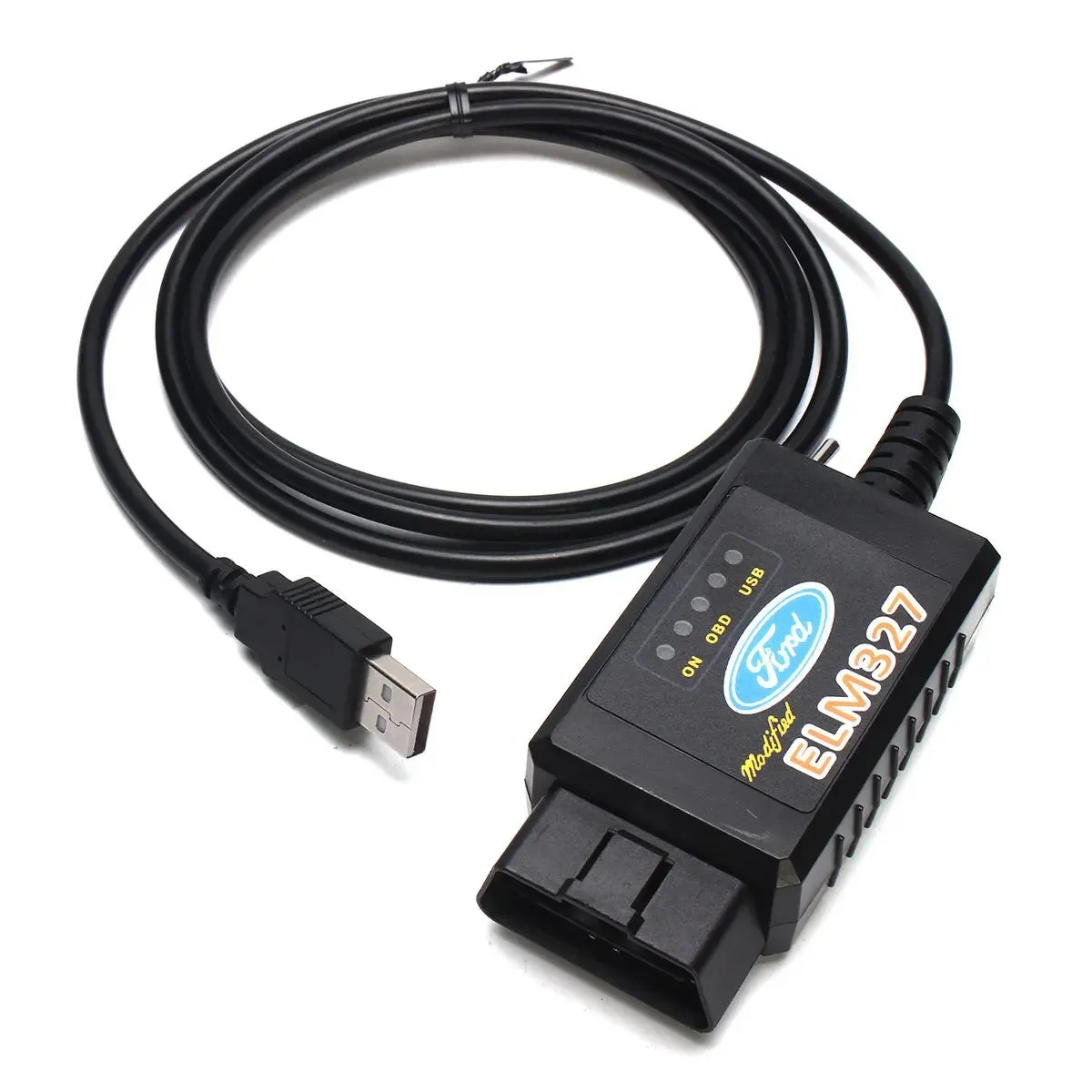 OBD II Car Scanner Enhanced Diagnostic Tool With USB Interface & Switch ...