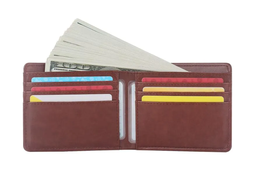 DHgate.com:Thin Wallets For Men - 50pcs DIY Sublimation White Blank PU ...