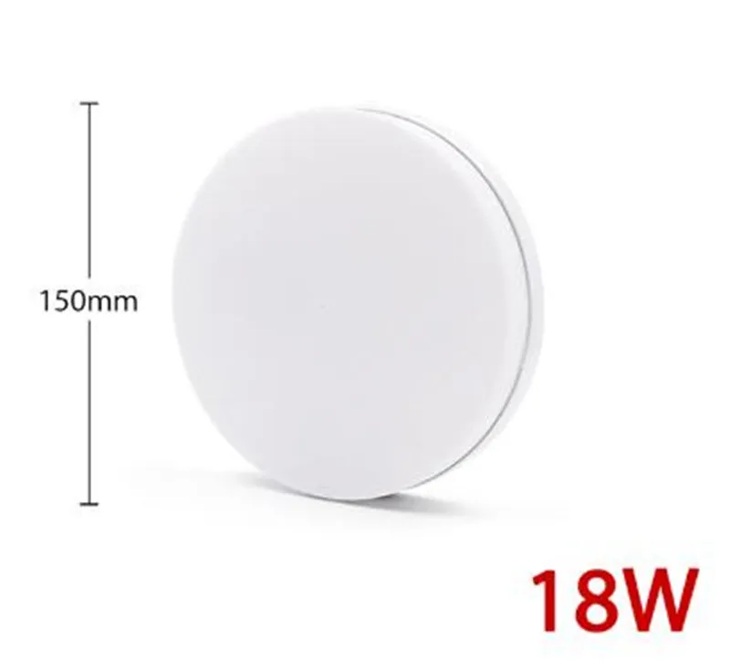Ultra Thin LED Ceiling Light Lamp 18W 24W AC85 265V Surface Mount Flush ...