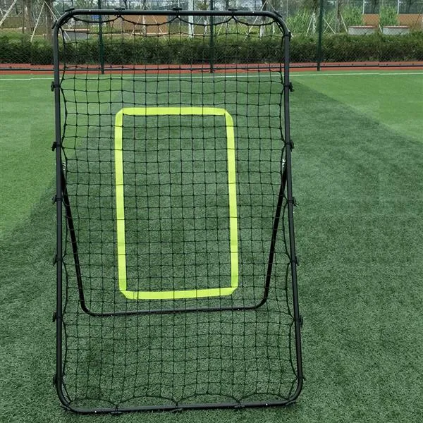 Professional Galvanized Steel Pipe Rebound Soccer/Baseball Gate Black ...