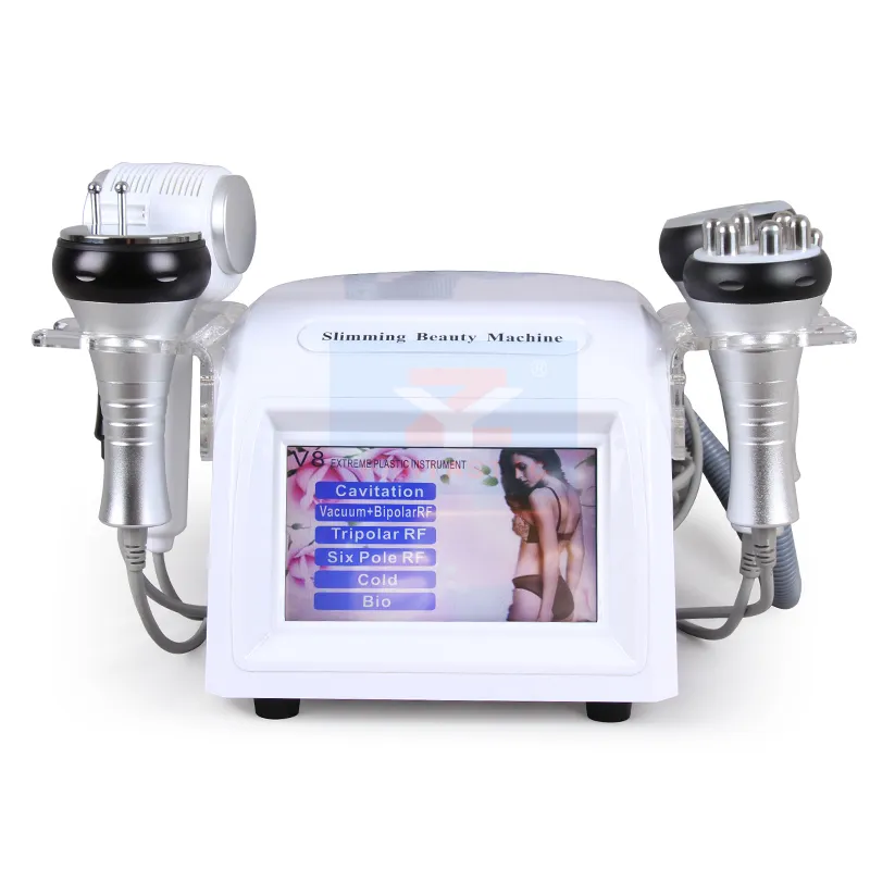 6in1 Radio Frequency Cavitation Body Slimming Machine with Vacuum Bio ...