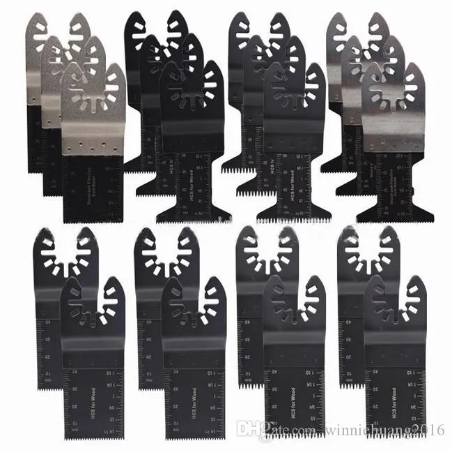 20-Piece Oscillating Multi-Tool Blade Set - High Carbon Steel, Quick ...
