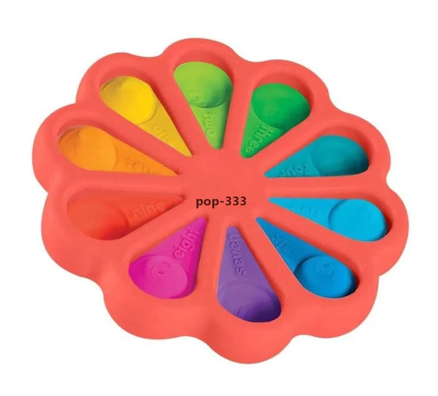 Fidget Toys Finger Bubble Press Relief Fingertip Toy Stress Educational ...