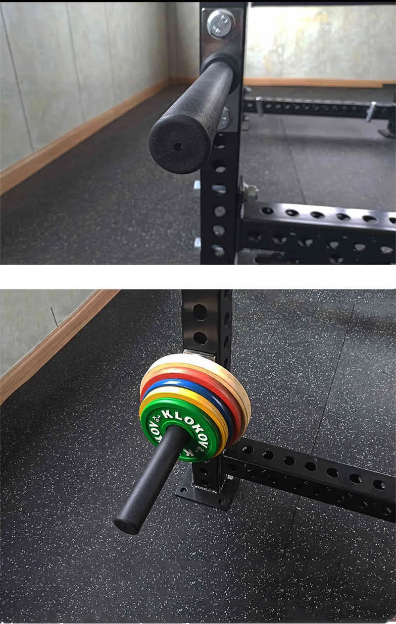 Wall Weight Plate Holder Mounted Barbell Rack Stick Board Barbells ...