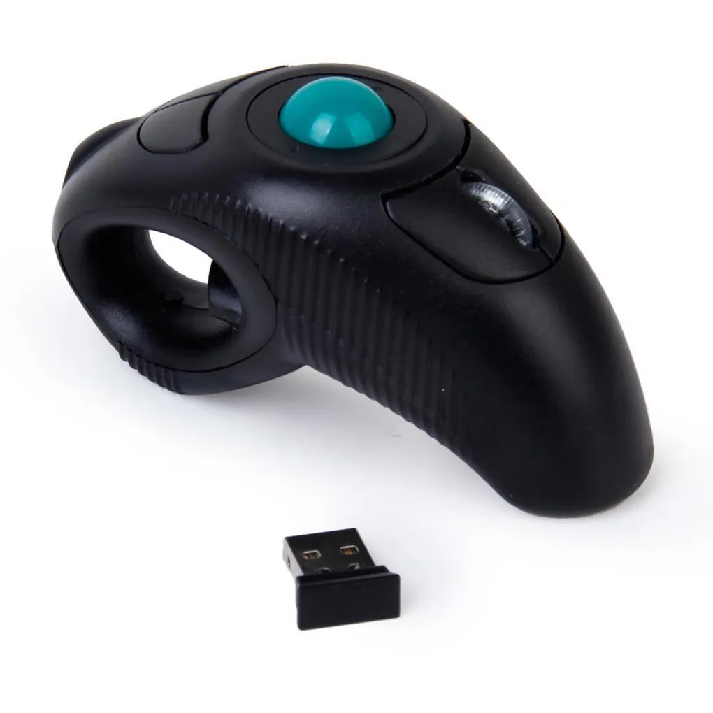 DHgate.com:Wireless Finger Trackball Mouse - Ergonomic Handheld PC ...